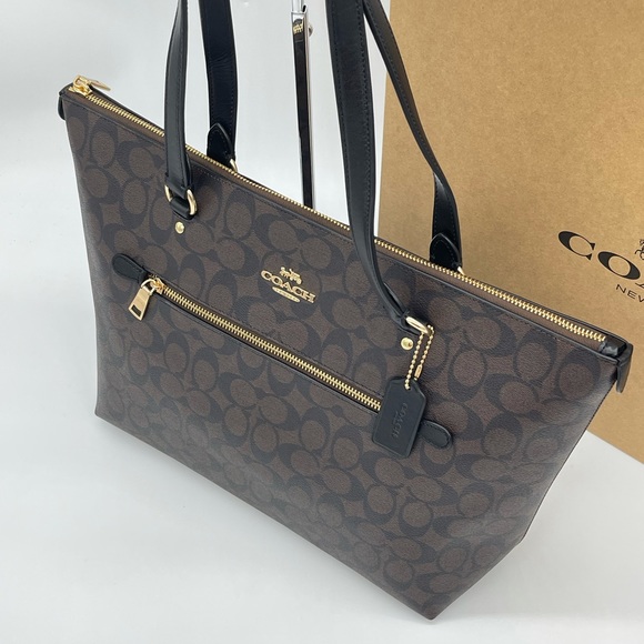 Coach | Bags | Coach Gallery Tote Bag In Signature Canvas | Poshmark